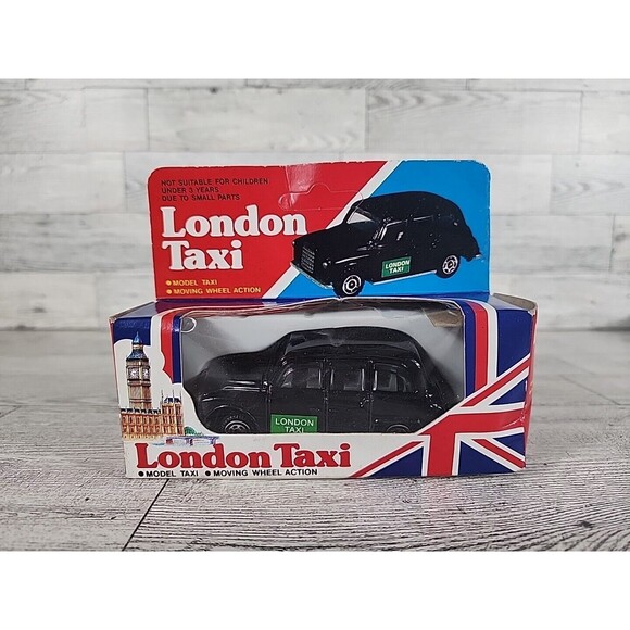 Action | Toys | Vintage Thomas Benacci London Taxi Cab Die Cast Model ...